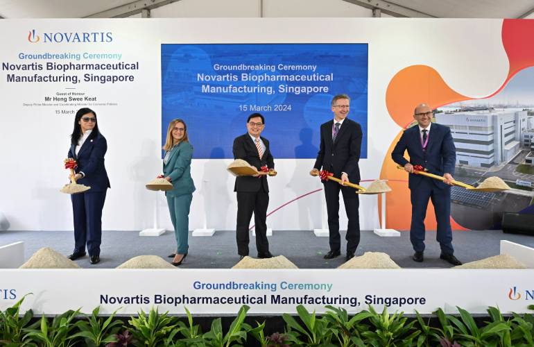 Novartis begins $256M Singapore expansion - Medical Design Sourcing